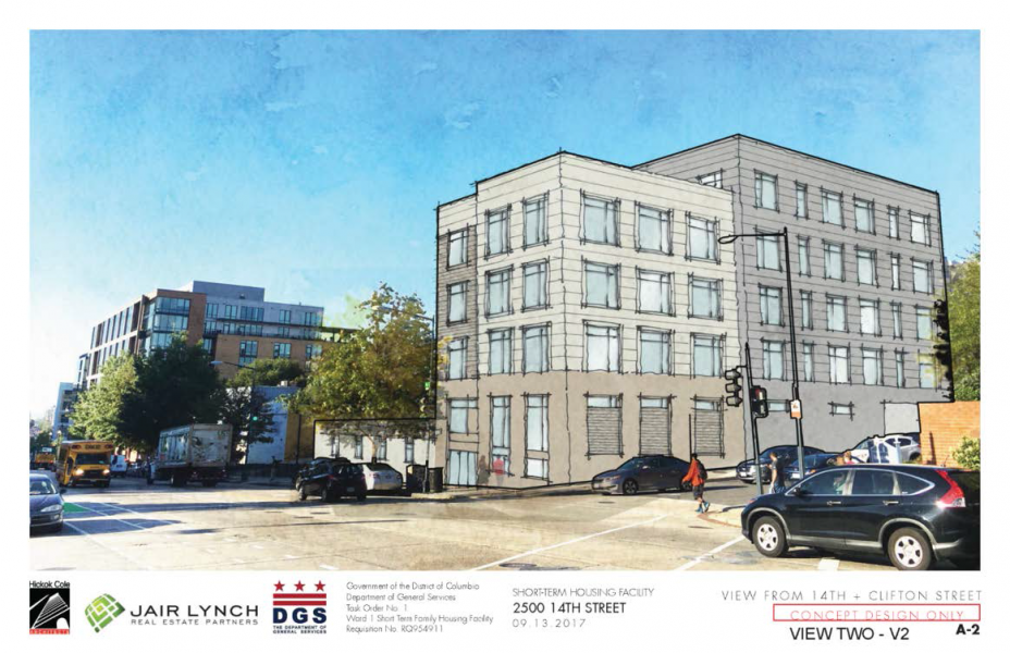 Short Term Family Housing Construction Project - Ward:One | dgs